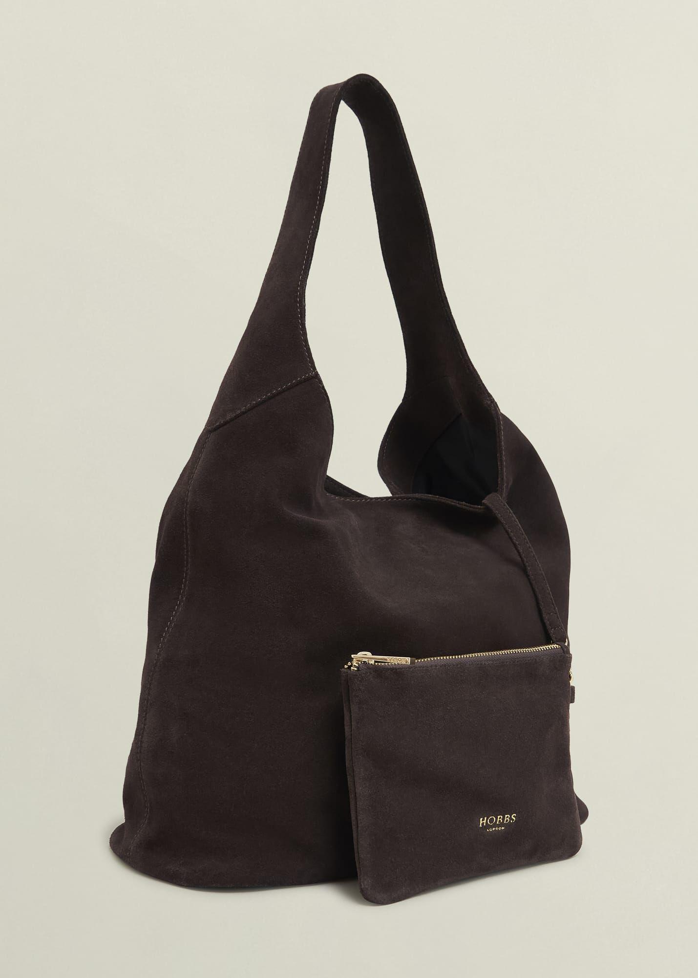 HOBBS Blakely Suede Shoulder Bag | endource
