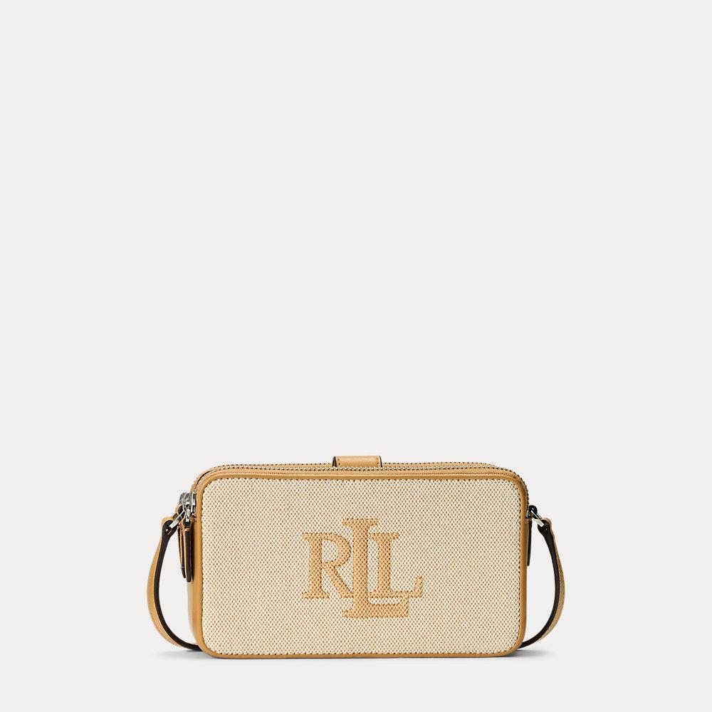 LAUREN RALPH LAUREN Canvas Medium Witley Crossbody Wallet in Multi ...