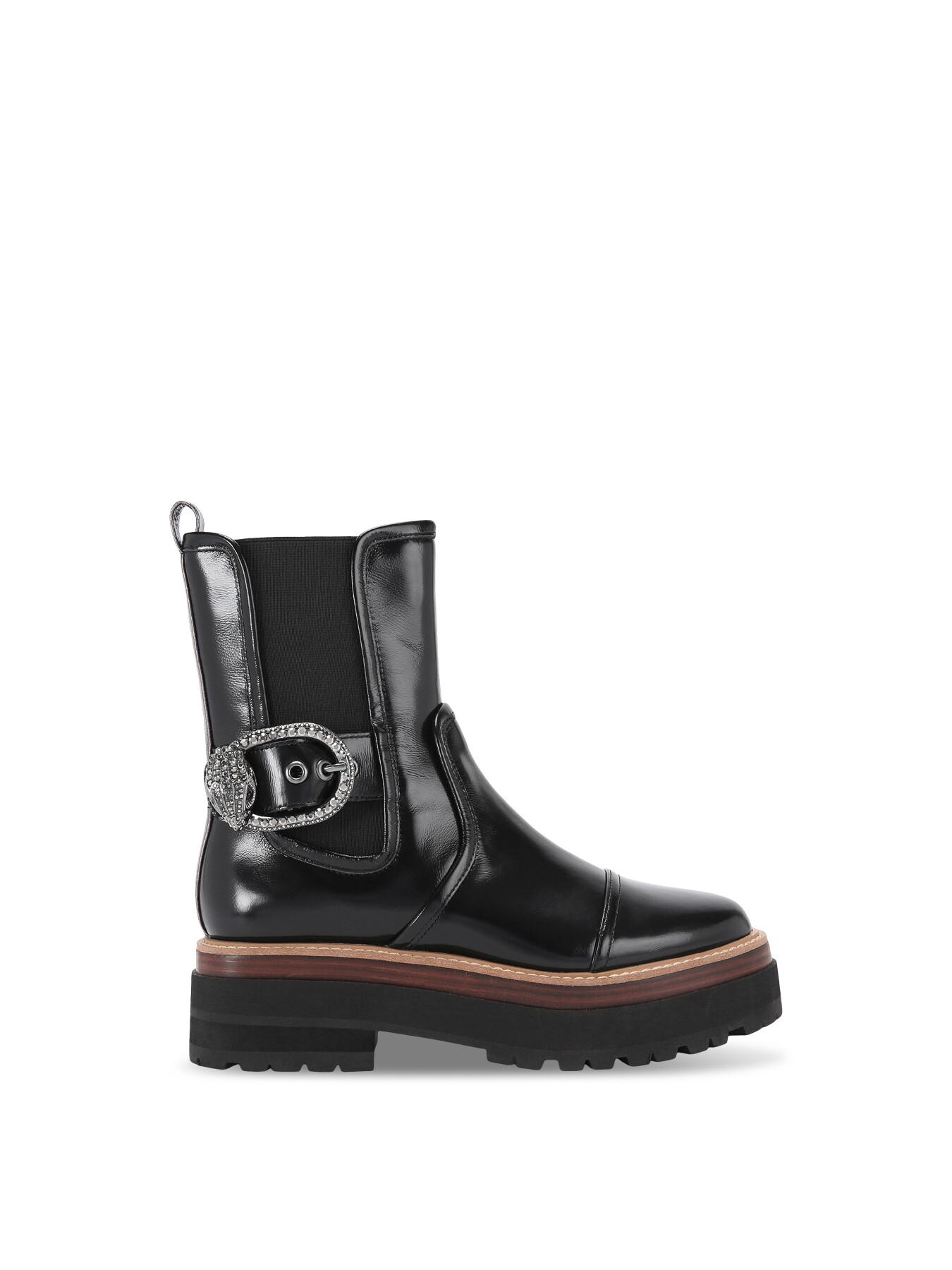 KURT GEIGER LONDON Mayfair Chelsea Boot in Black | endource