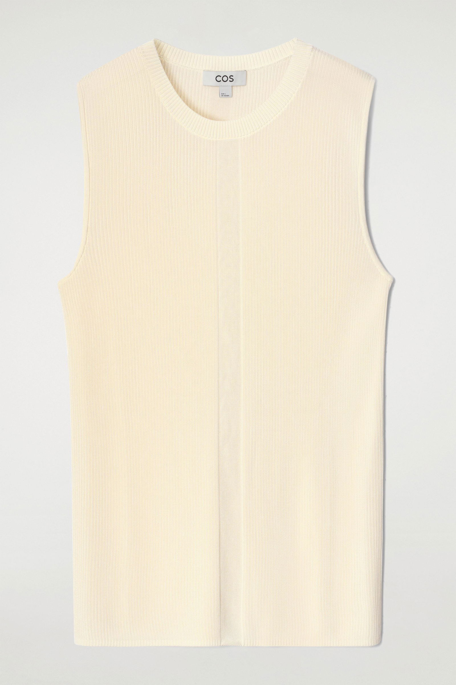 COS Ribbed-Knit Tank Top | endource