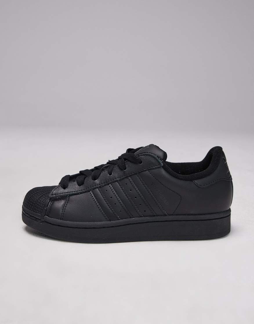 Buy ADIDAS ORIGINALS Superstar II Trainers In Black | Relove