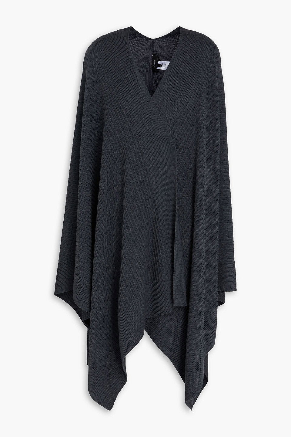 JOSEPH Ribbed Merino Wool Poncho | endource