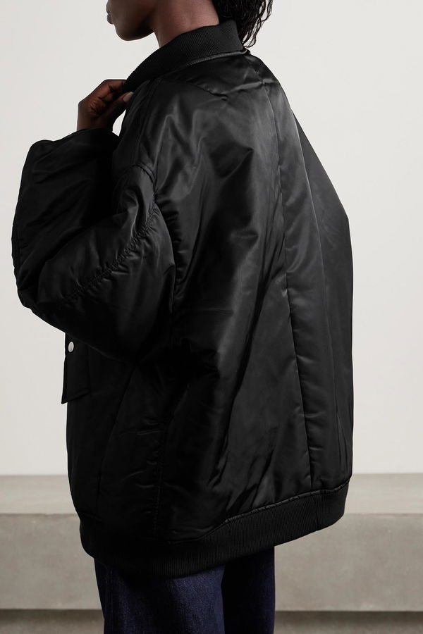 THE FRANKIE SHOP Astra Shell Bomber Jacket | endource