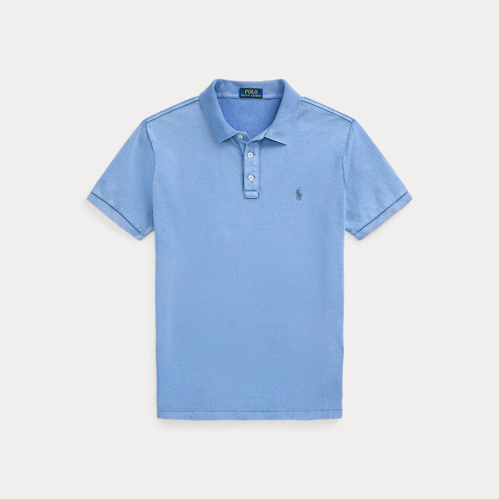 POLO RALPH LAUREN Custom Slim Fit Spa Terry Polo Shirt | endource
