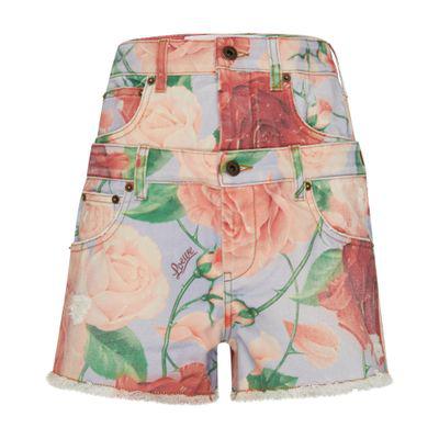 LOEWE Roses Shorts in Multicolor | endource