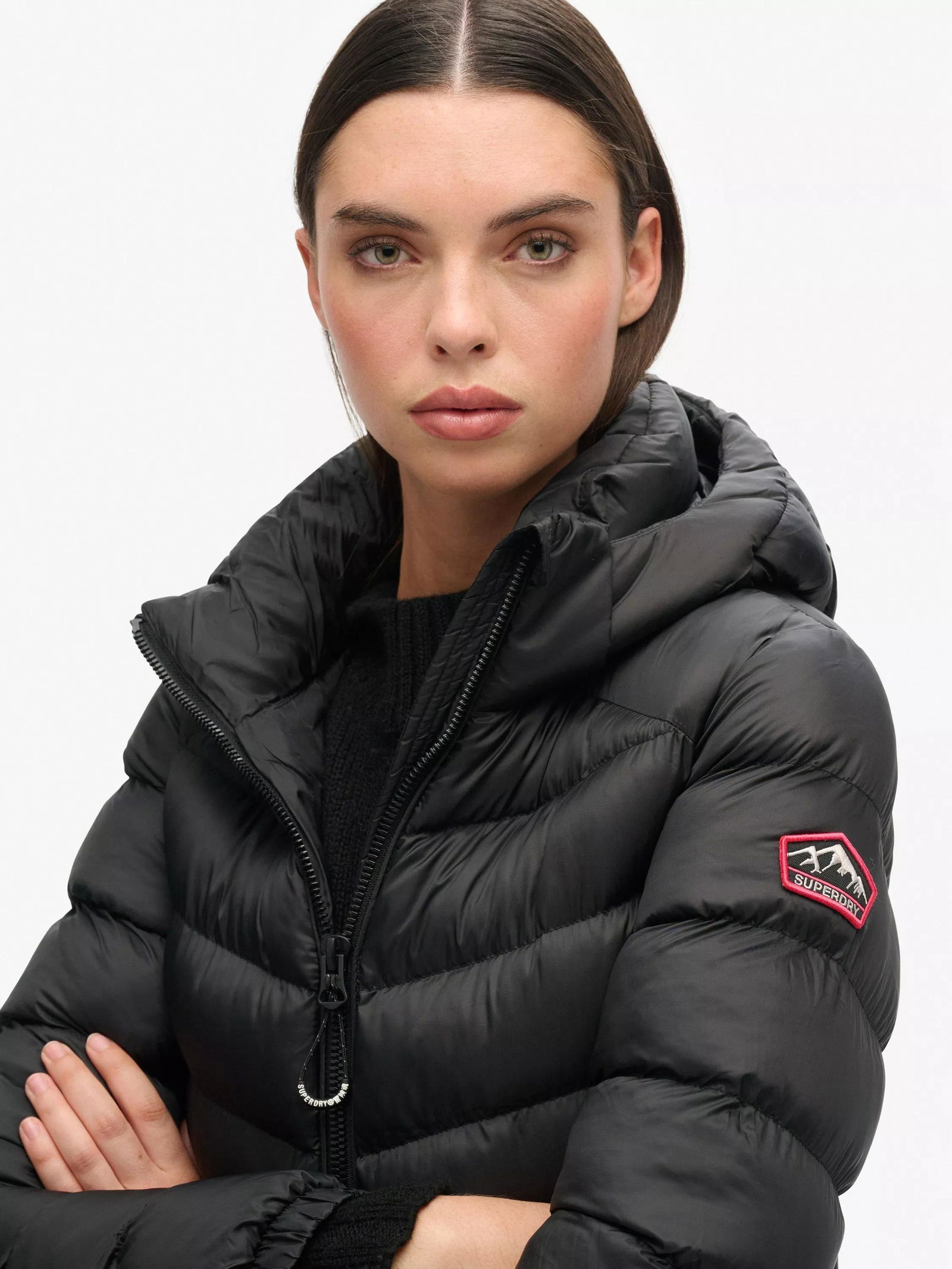 SUPERDRY Hooded Fuji Padded Jacket | endource