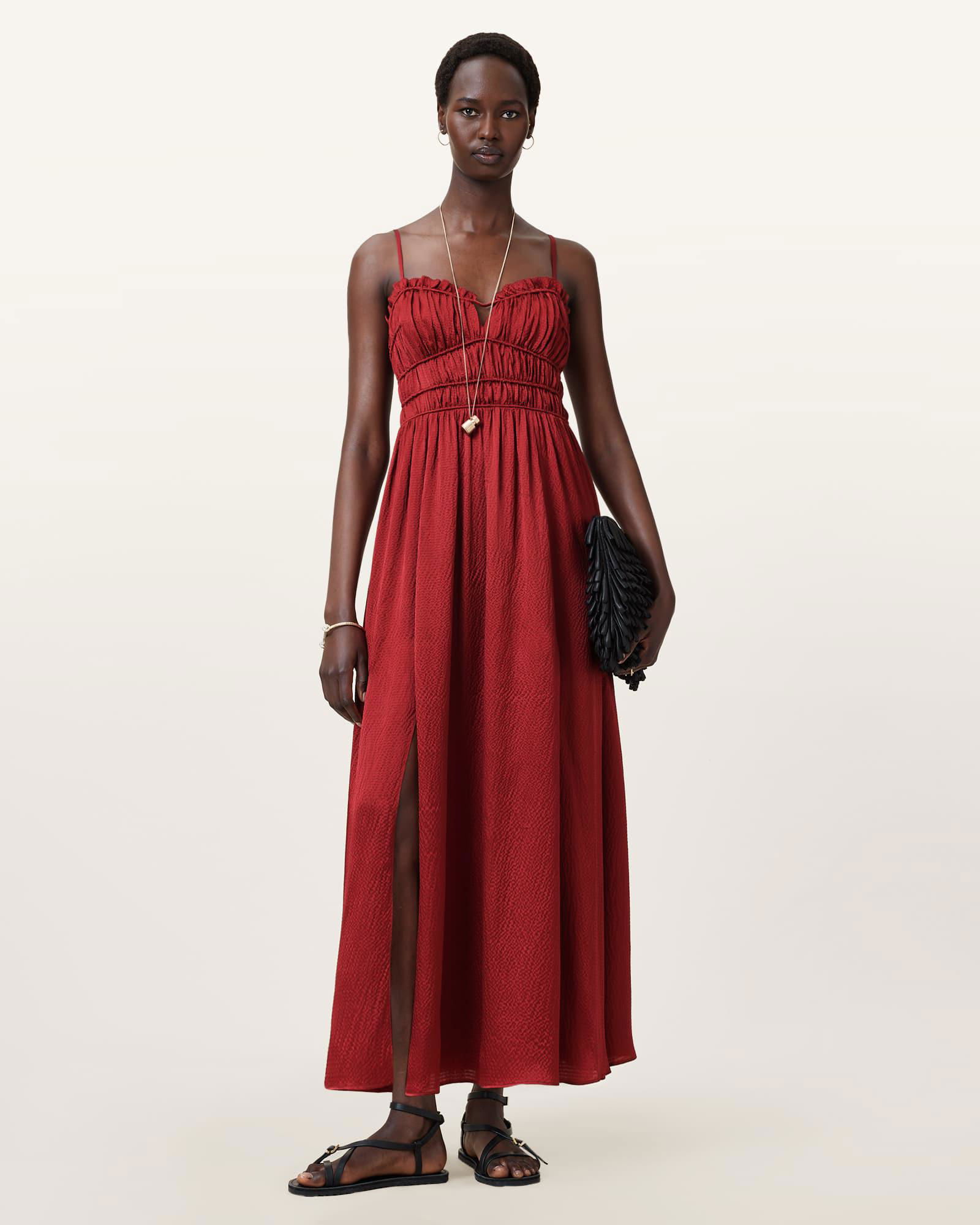 ALLSAINTS Faelyn Silk Maxi Dress | endource