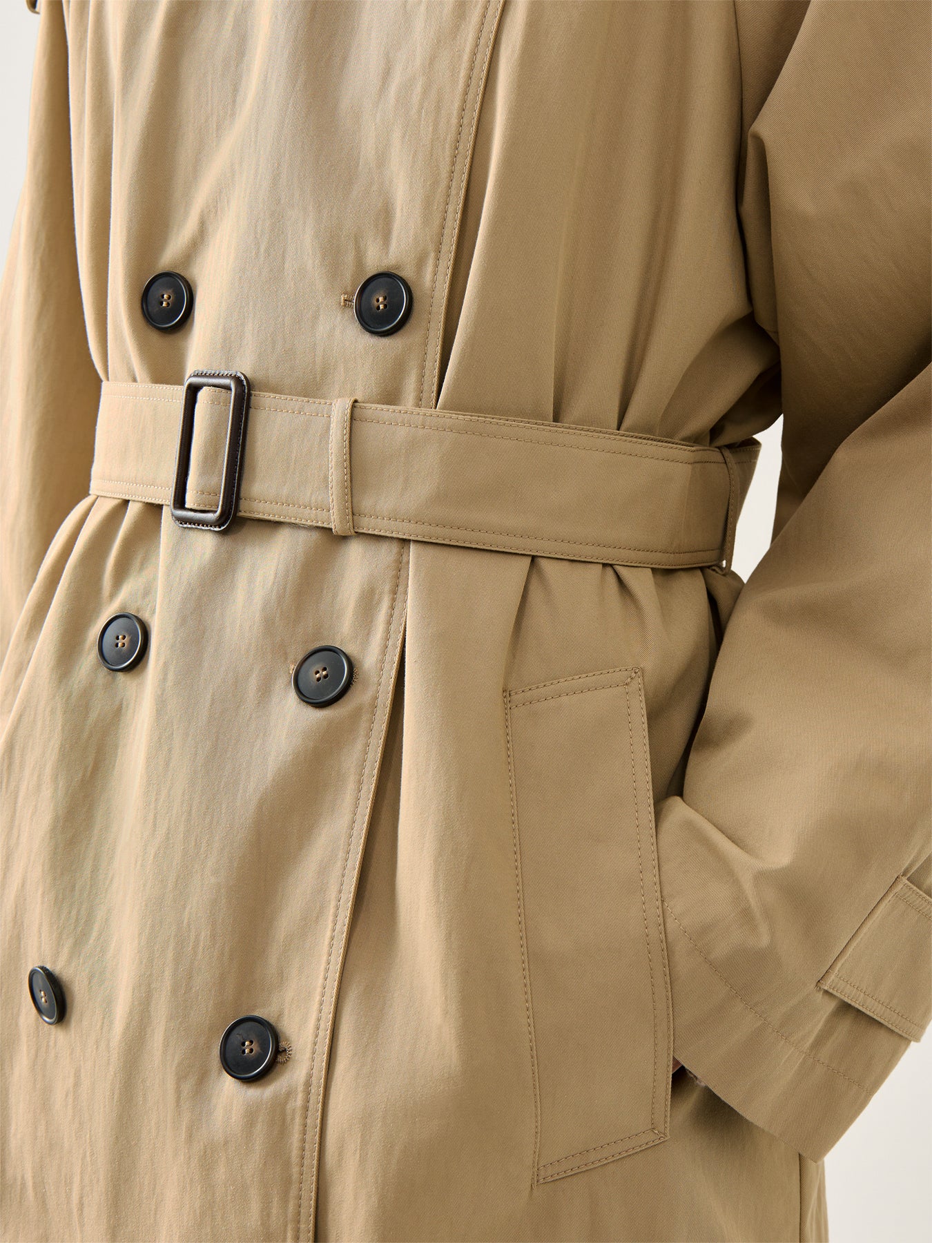 WEEKEND MAX MARA Ghia Classic Long Cotton Trench Coat | endource
