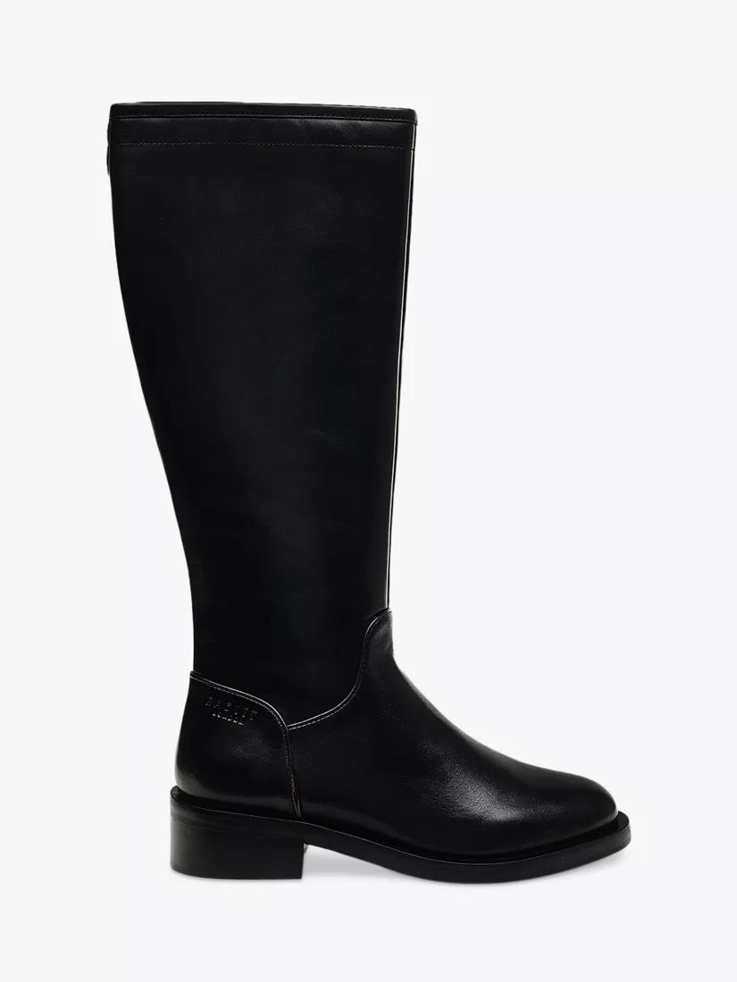 RADLEY Abbotstone Road Leather Knee High Riding Boots in Black | endource