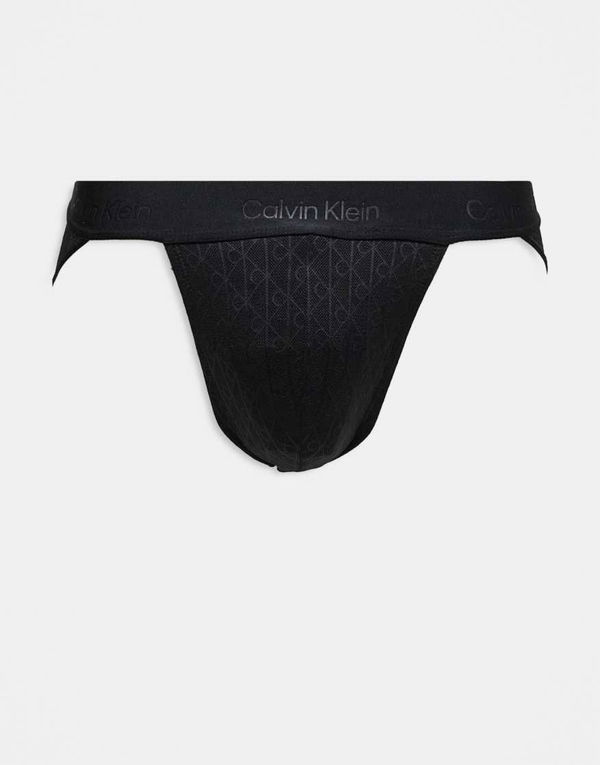 CALVIN KLEIN Lace Sport Brief In Black | endource