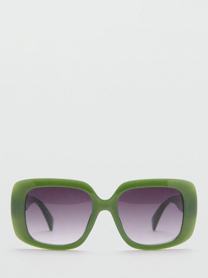 MANGO Joel Square Sunglasses | endource