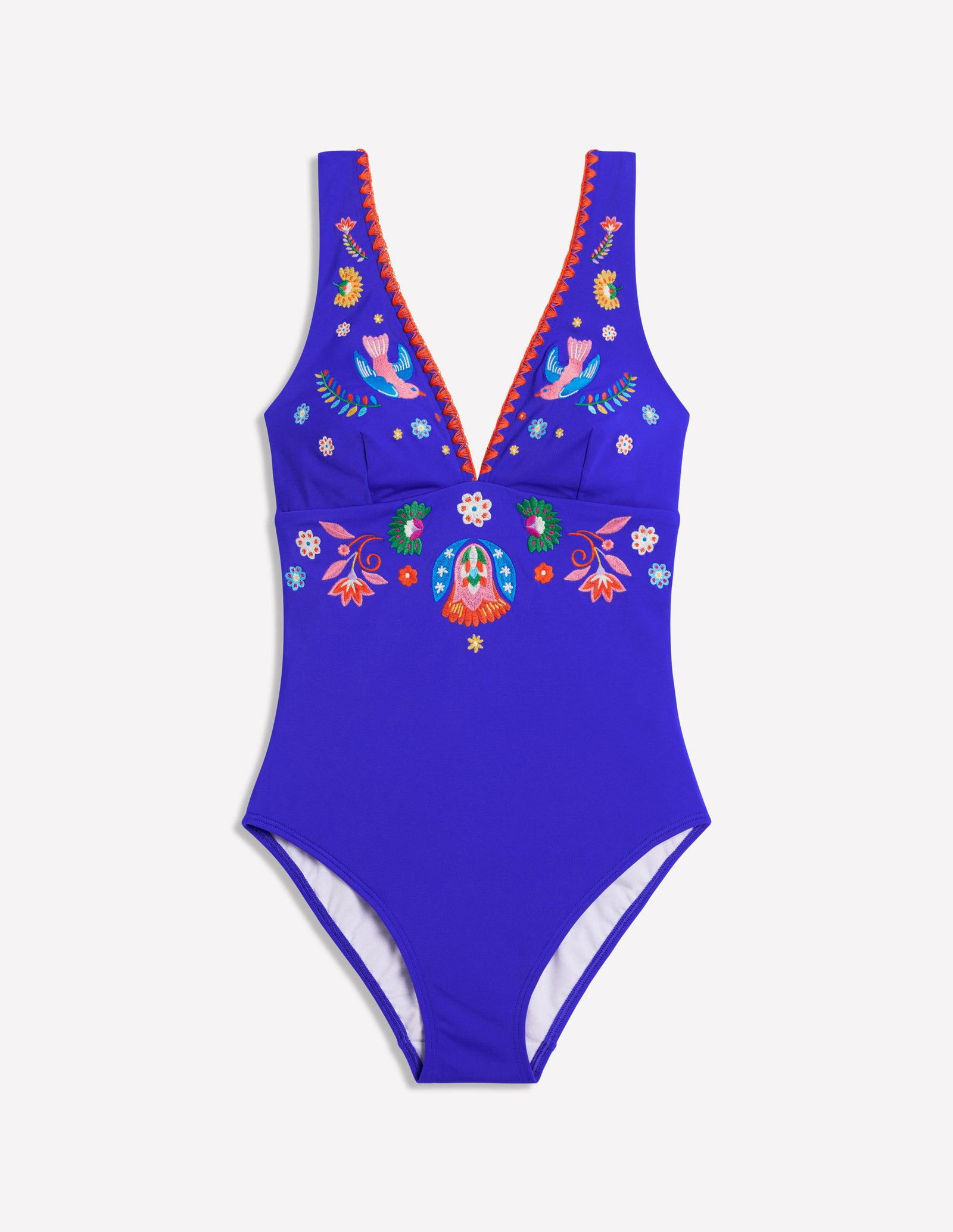 BODEN Embroidered Swimsuit | endource