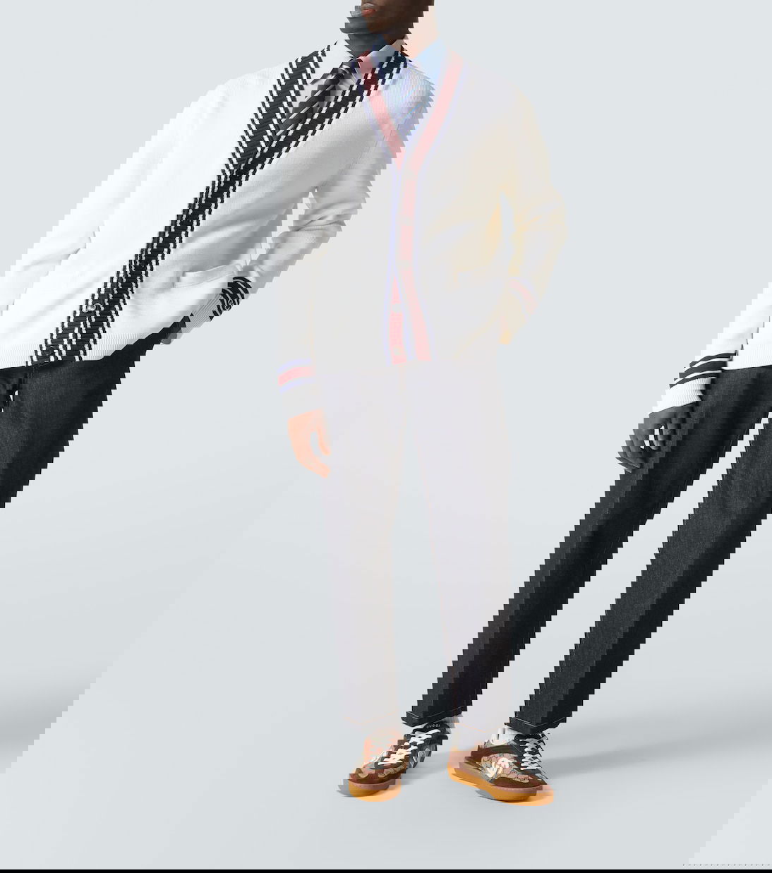 GUCCI Interlocking G Suede-trimmed Sneakers | endource