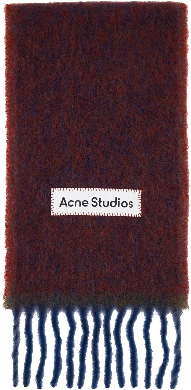 ACNE STUDIOS Brushed Fringe Scarf | endource