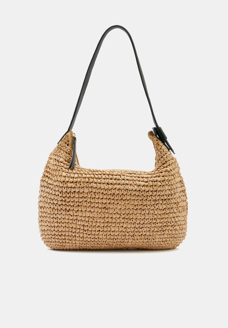 HUSH Sophie Straw Crossbody Bag | endource