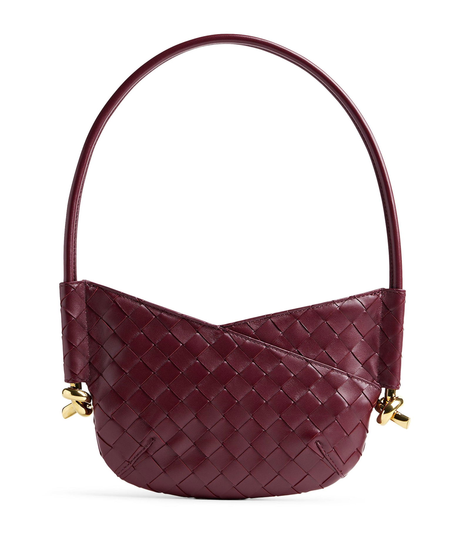 BOTTEGA VENETA Baby Solstice Shoulder Bag in Red | endource