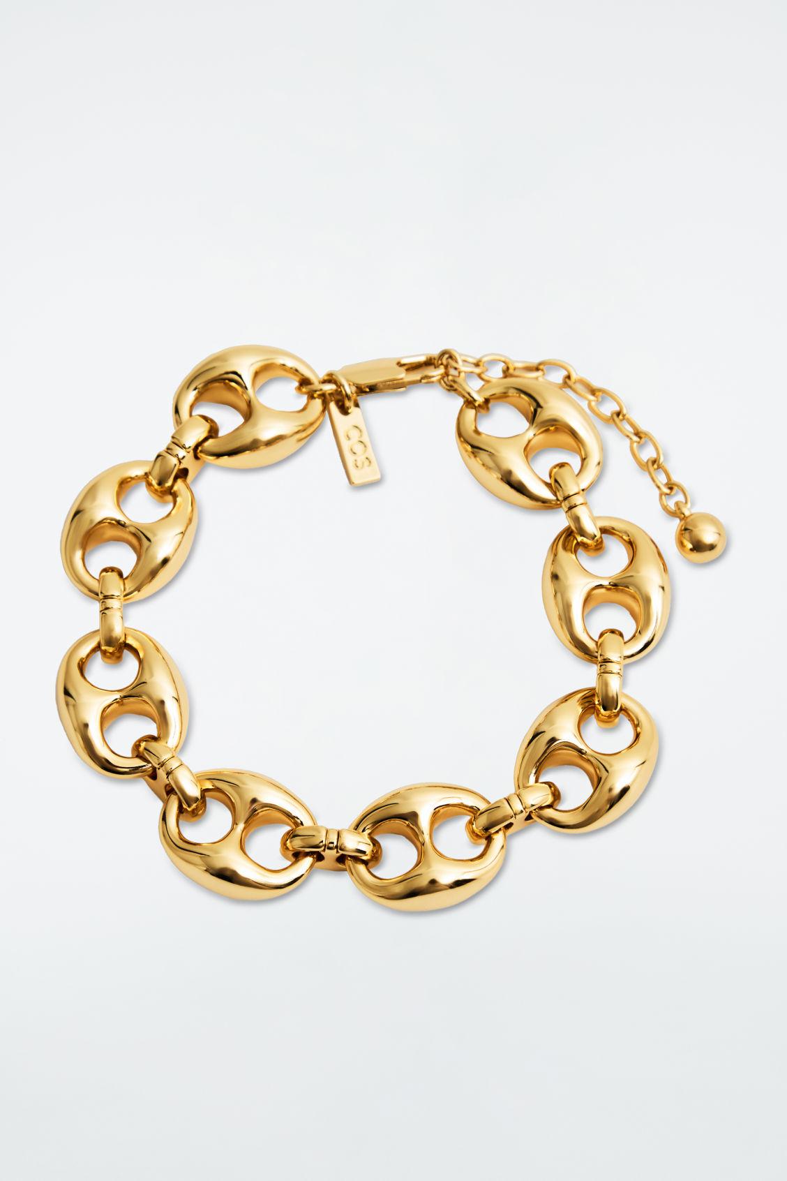 COS Chunky Mariner-Chain Bracelet in GOLD | endource