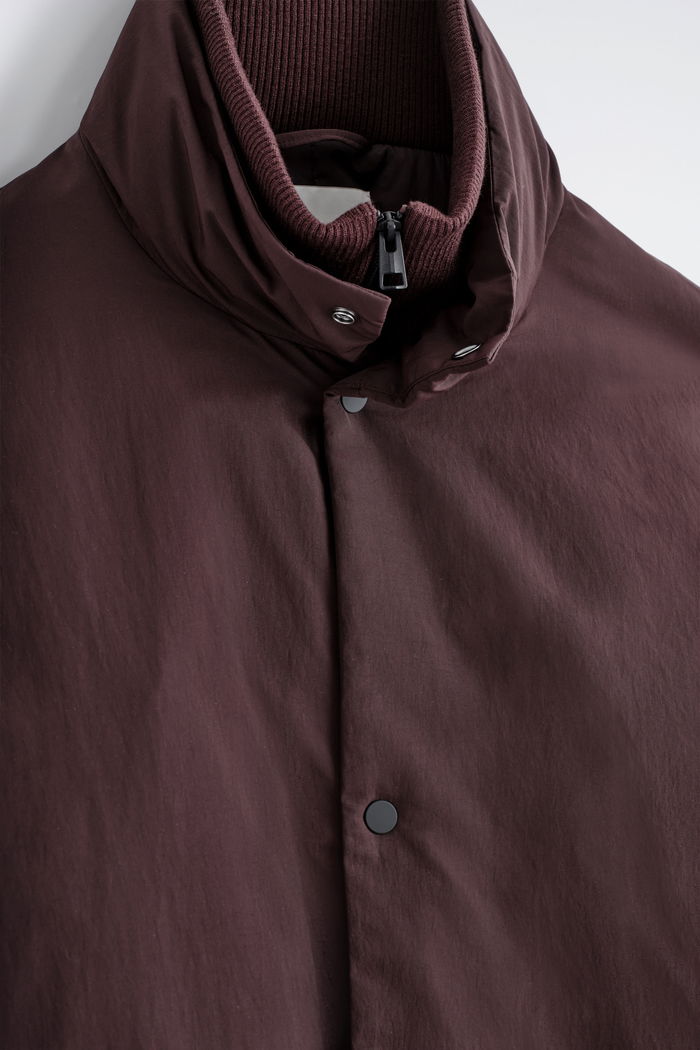 COS Padded Funnel-Neck Down Jacket | endource