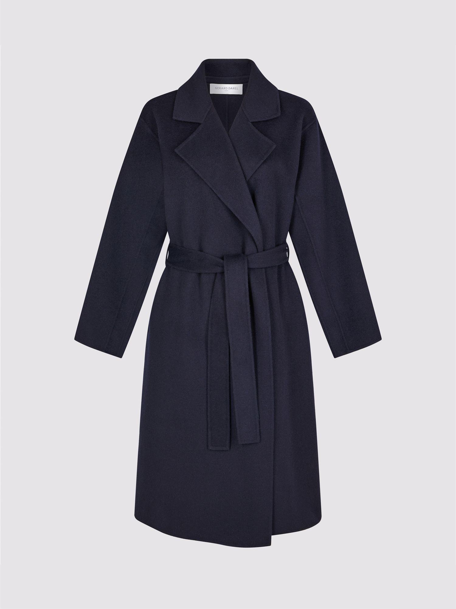 Gerard Darel Neissa Wool Coat in Navy | endource