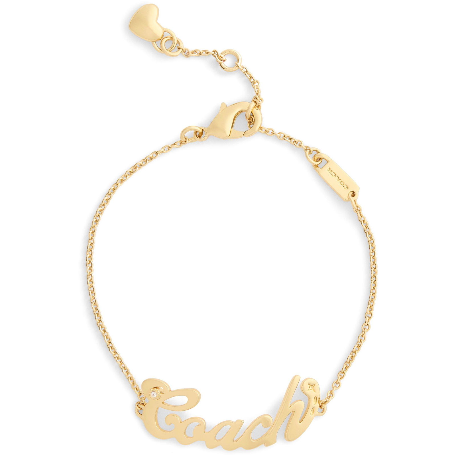COACH Signature Name Plate Bracelet | endource