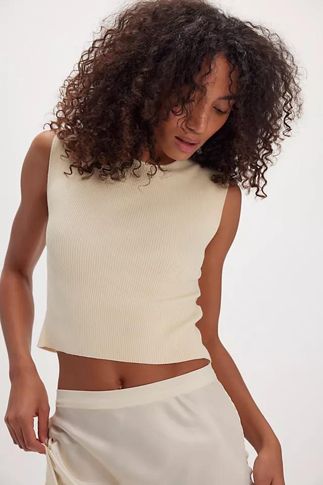 FREE PEOPLE Back To Back Tee in Antique Ivory | endource