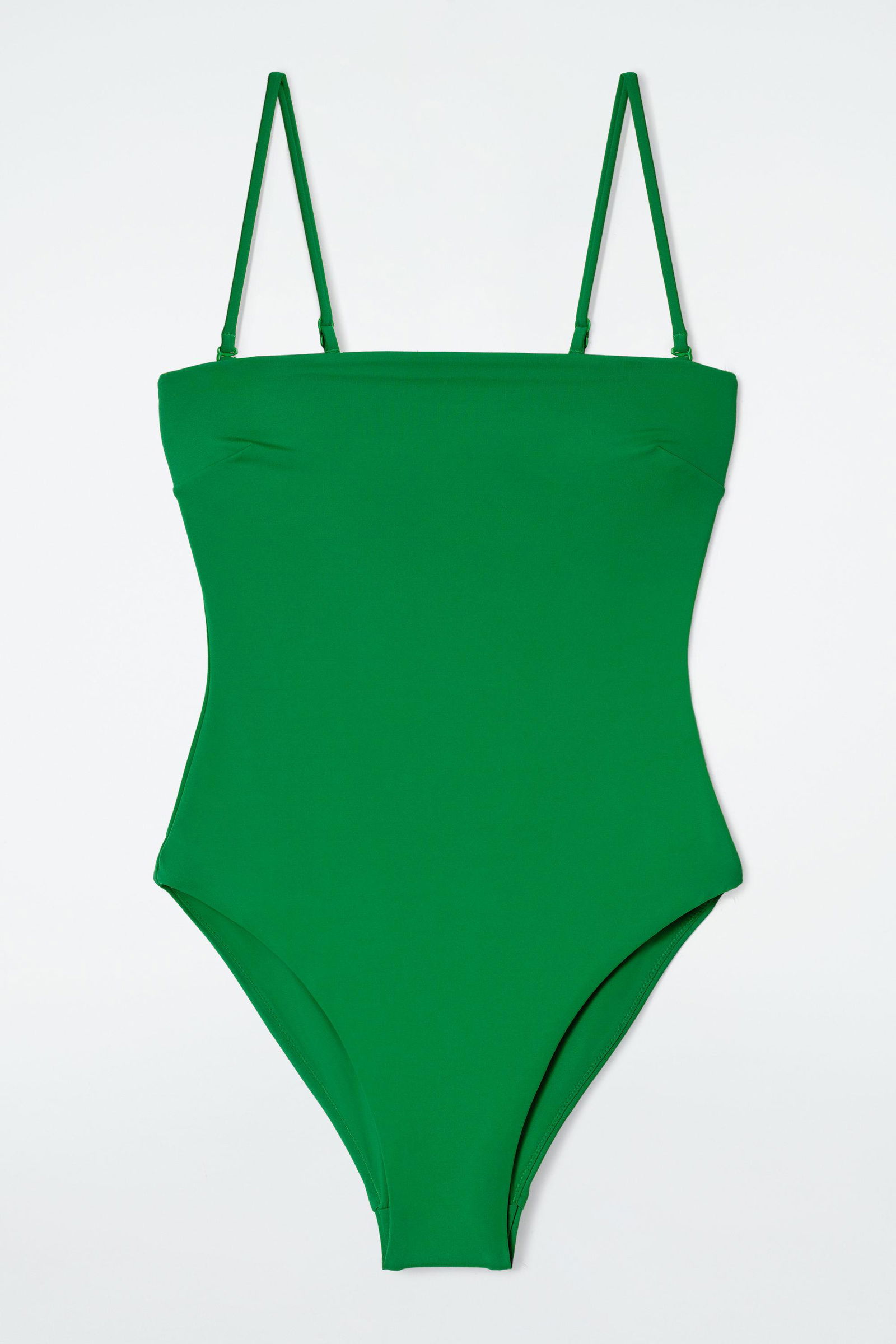 COS Bandeau Swimsuit in GREEN | endource