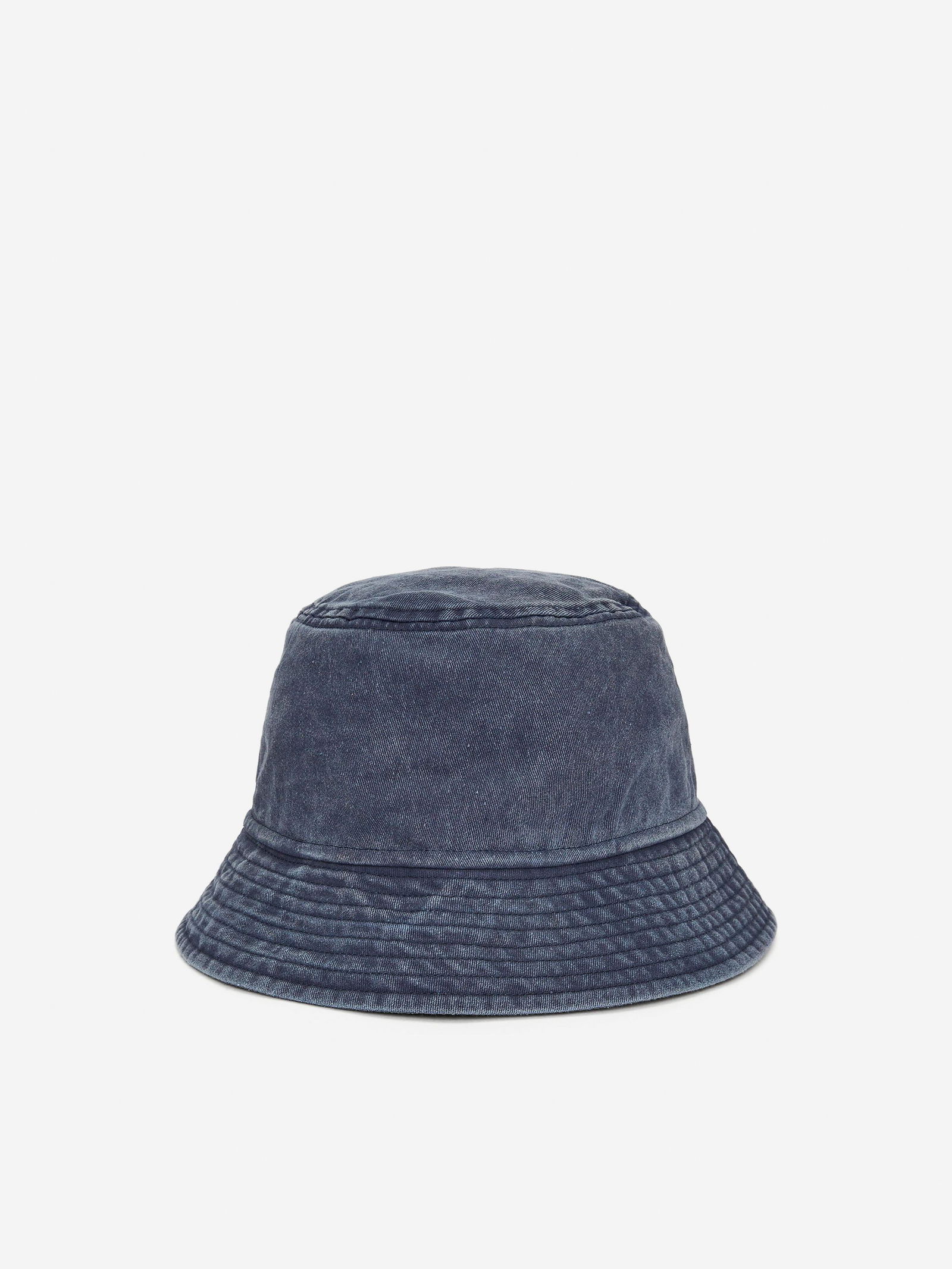 ARKET Cotton Bucket Hat in Dark Blue | endource