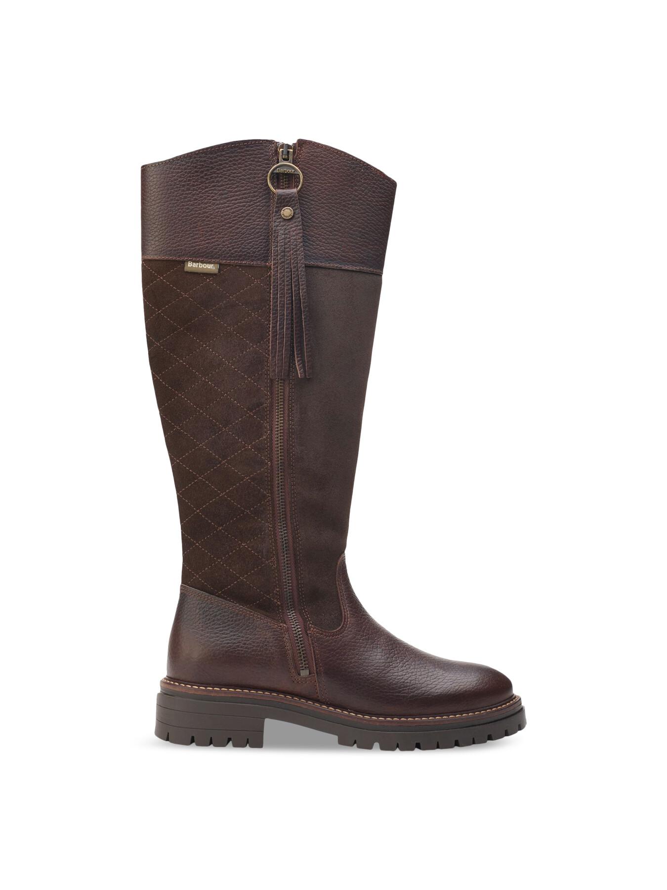 BARBOUR Ingrid Riding Boots in Brown | endource
