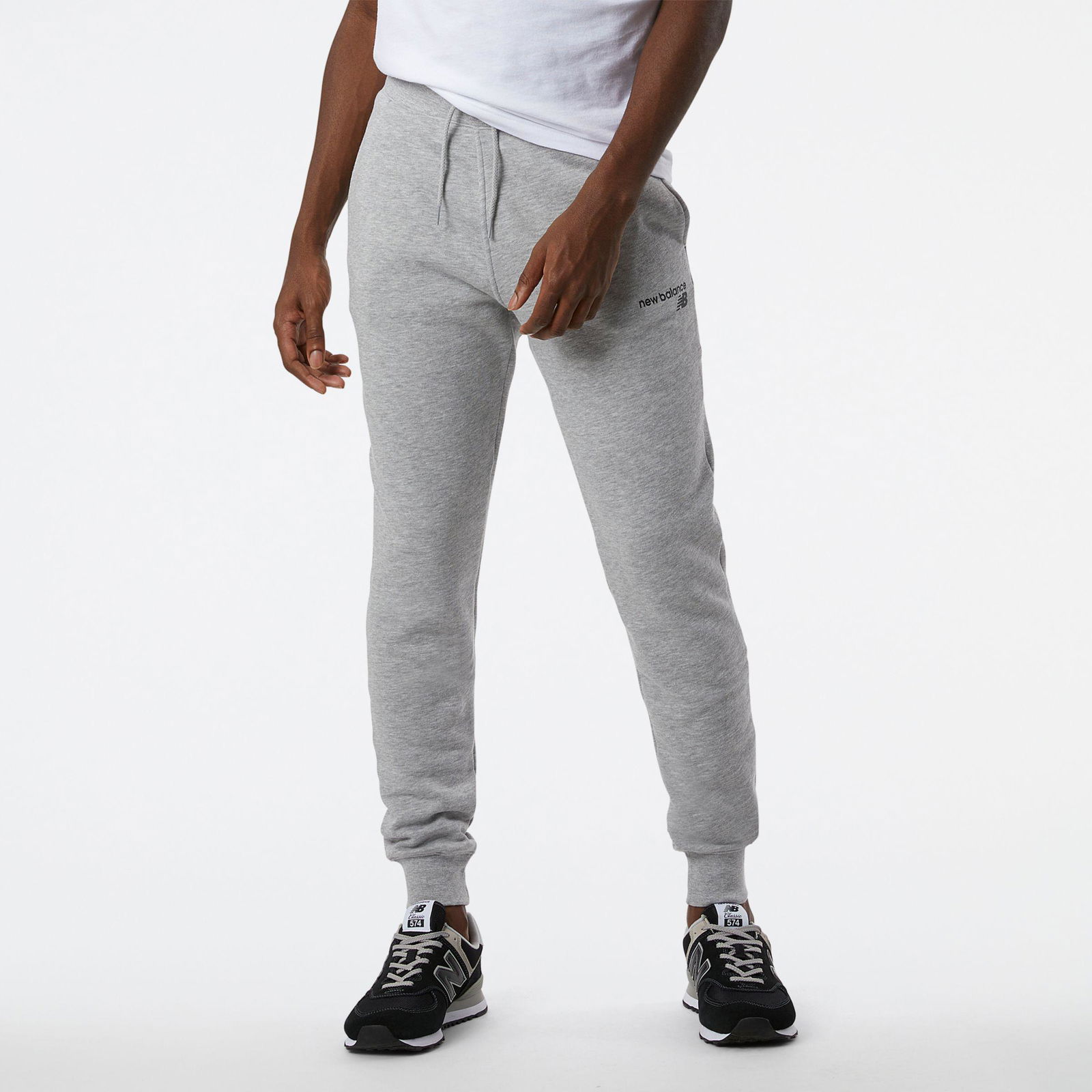 NEW BALANCE NB Classic Core Fleece Pant in Grey | endource
