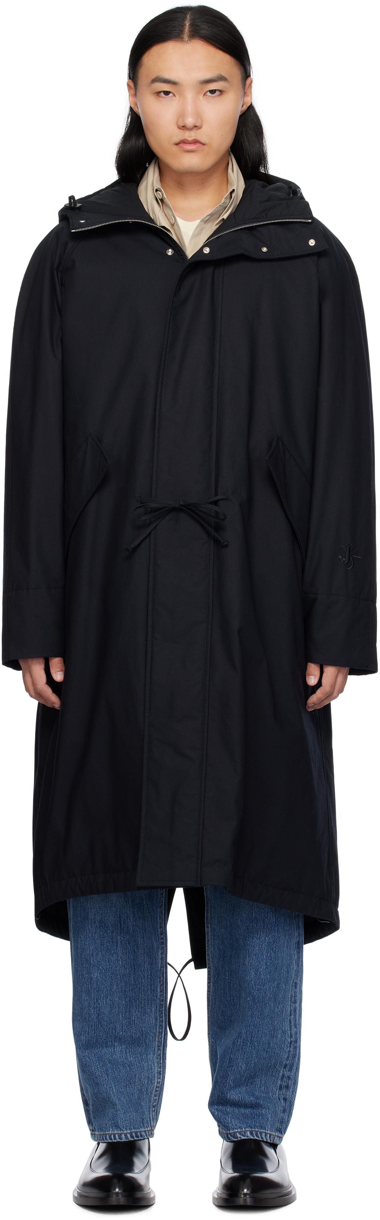 JIL SANDER Hooded Coat | endource