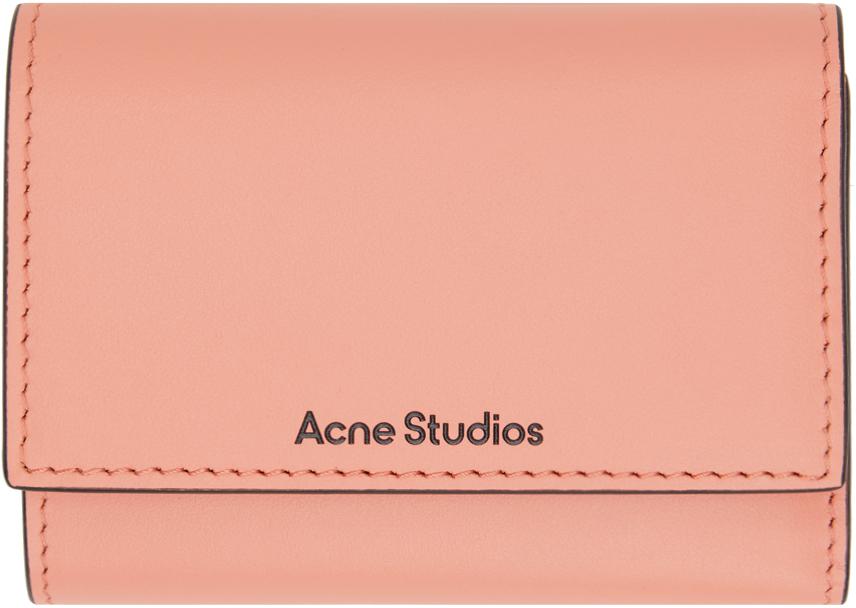 ACNE STUDIOS Trifold Leather Wallet | endource