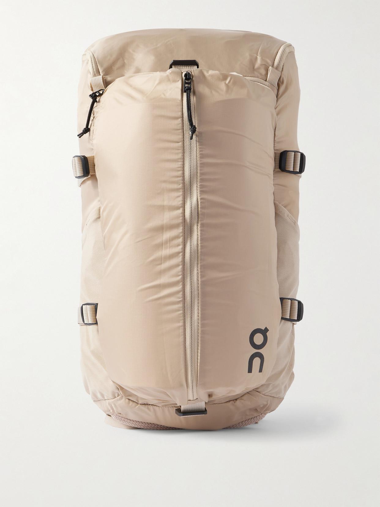 ON-RUNNING Speed Pack Mesh-Trimmed Ripstop Backpack | endource