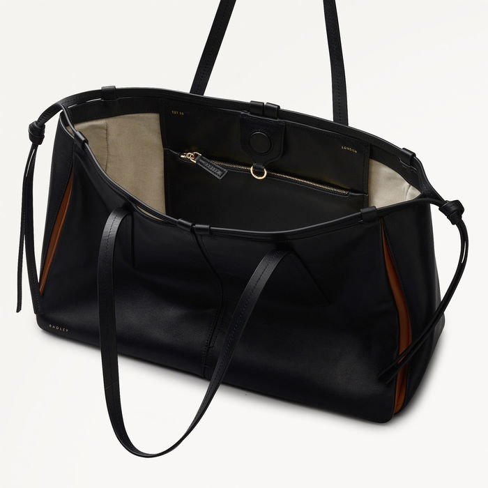 RADLEY The Connaught Large Open Top Shoulder Black | endource