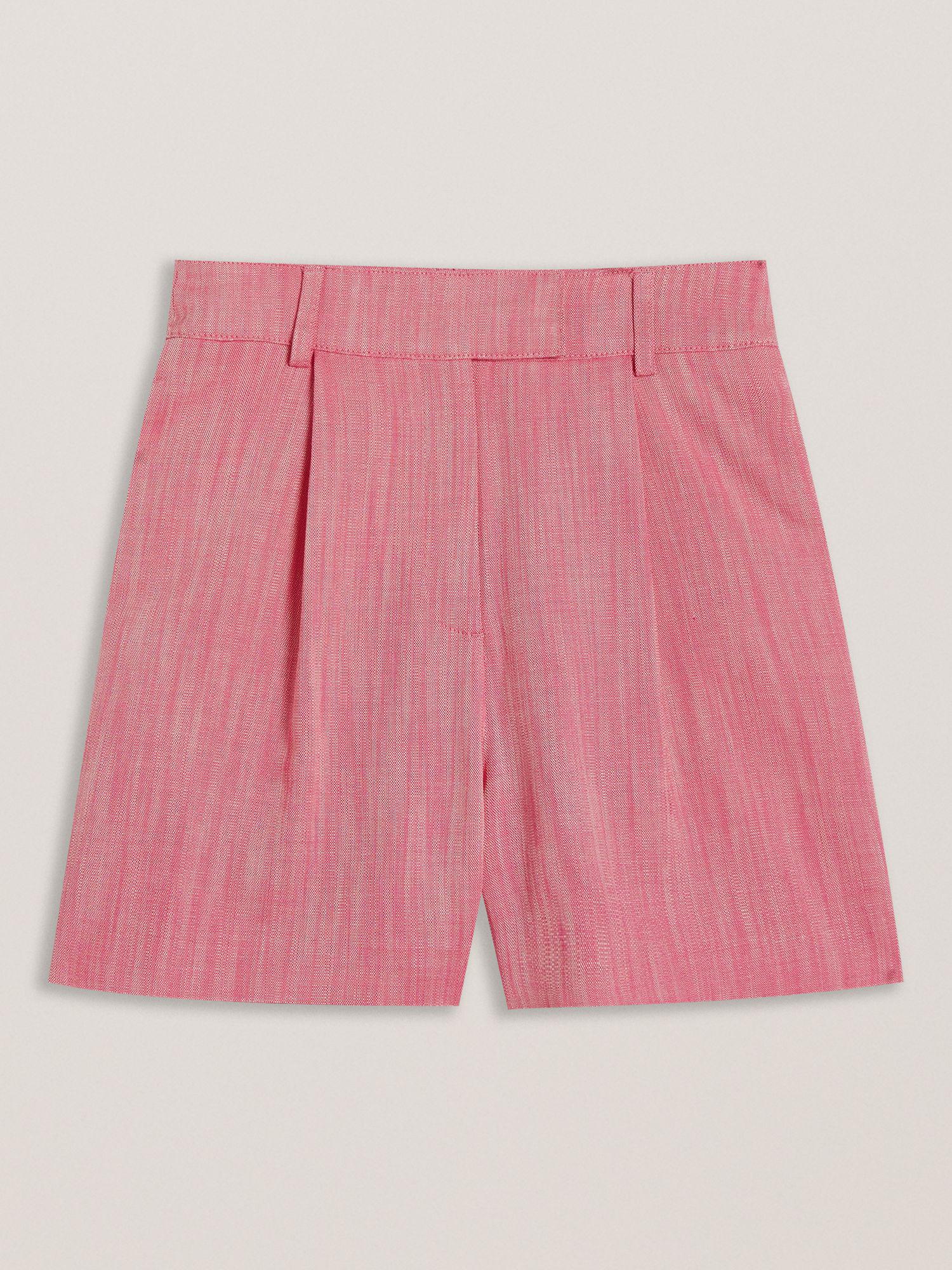 Ted Baker Hirokos Tailored Shorts In Pink Light Endource