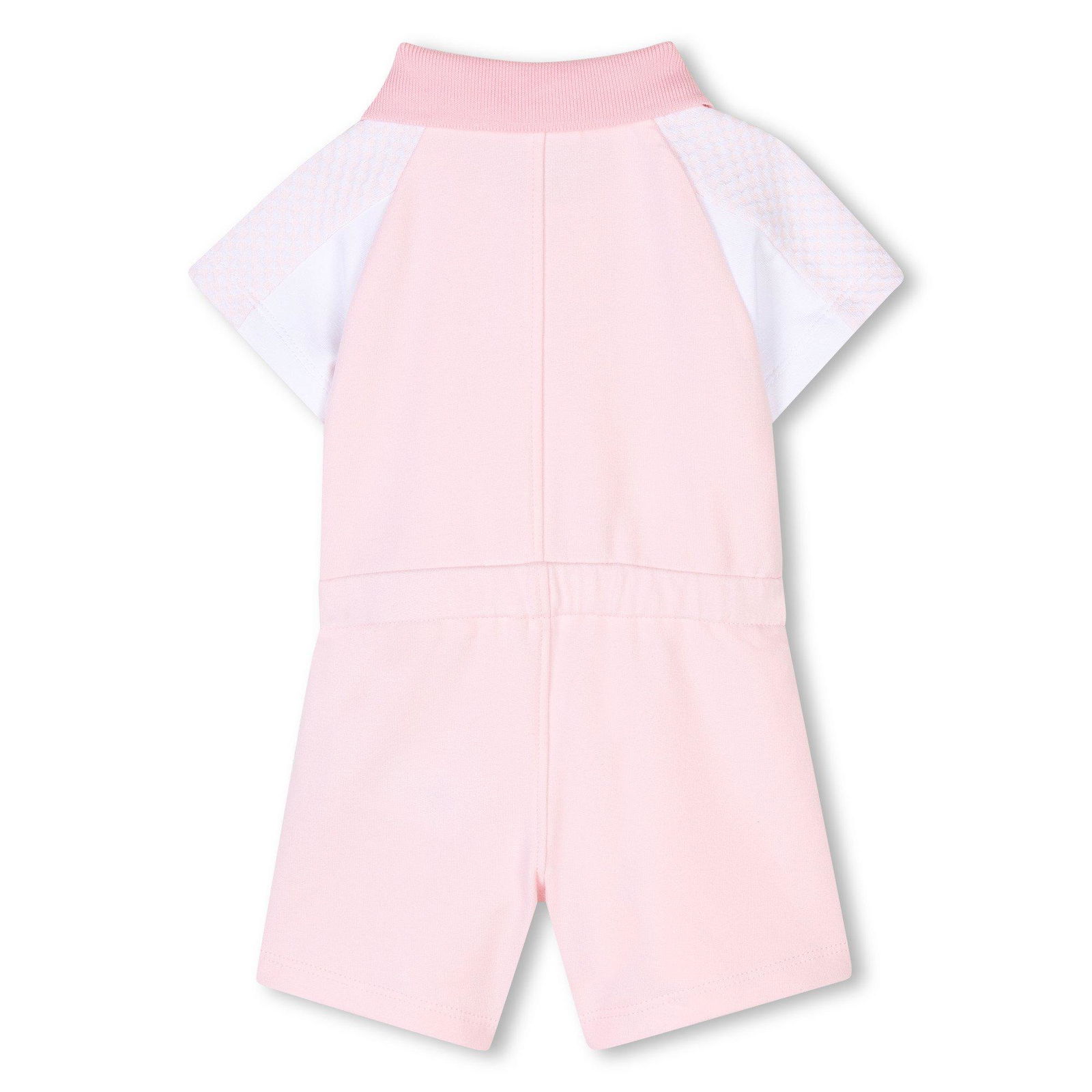 BOSS Kids' Logo Soft Fabric Playsuit | endource