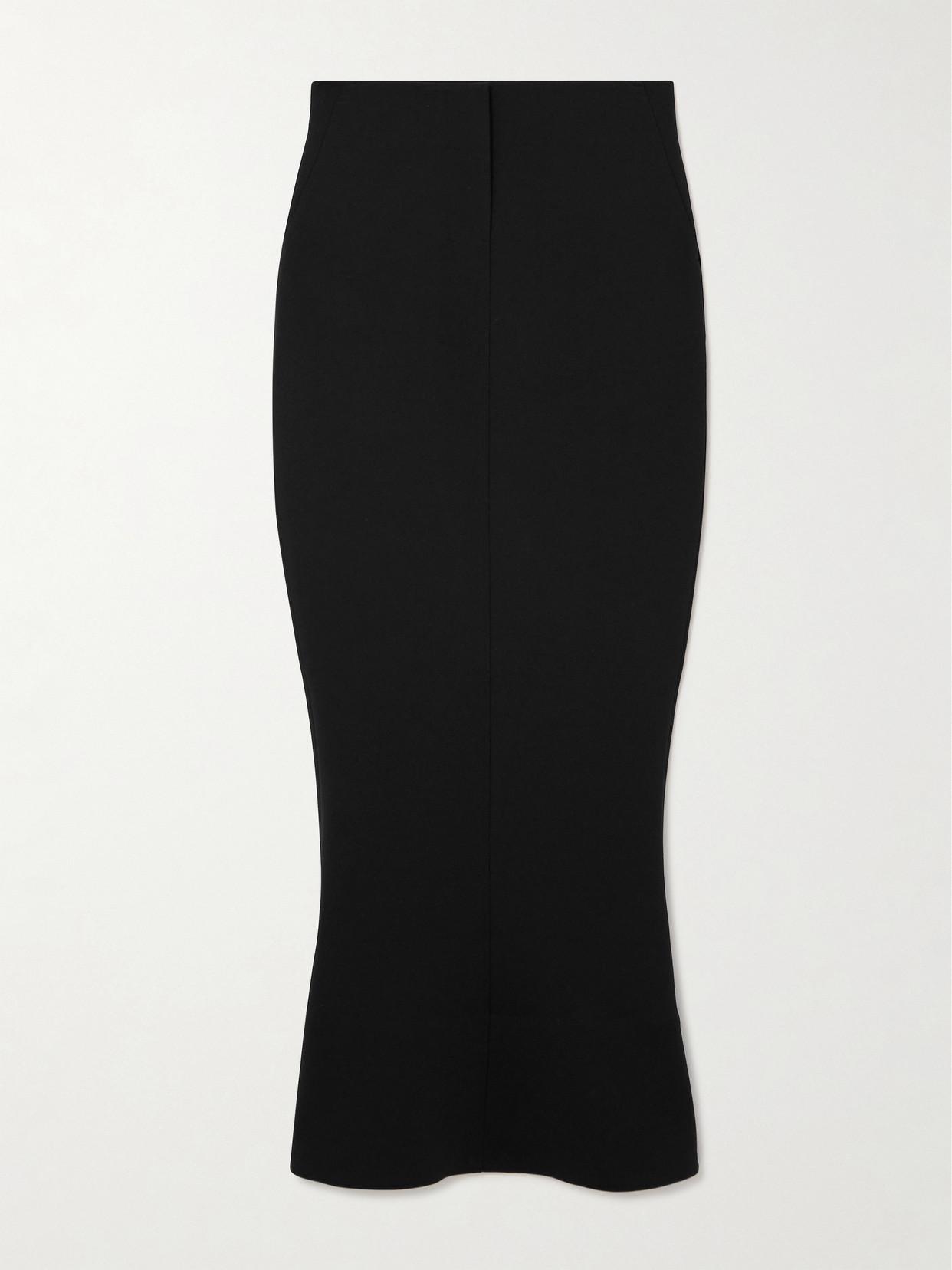 Jacquemus Escala Maxi Skirt In Black Endource