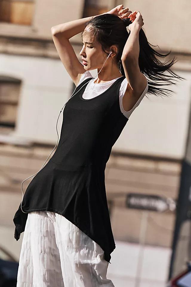 FREE PEOPLE FP Movement - Bleacher Tank in White | endource