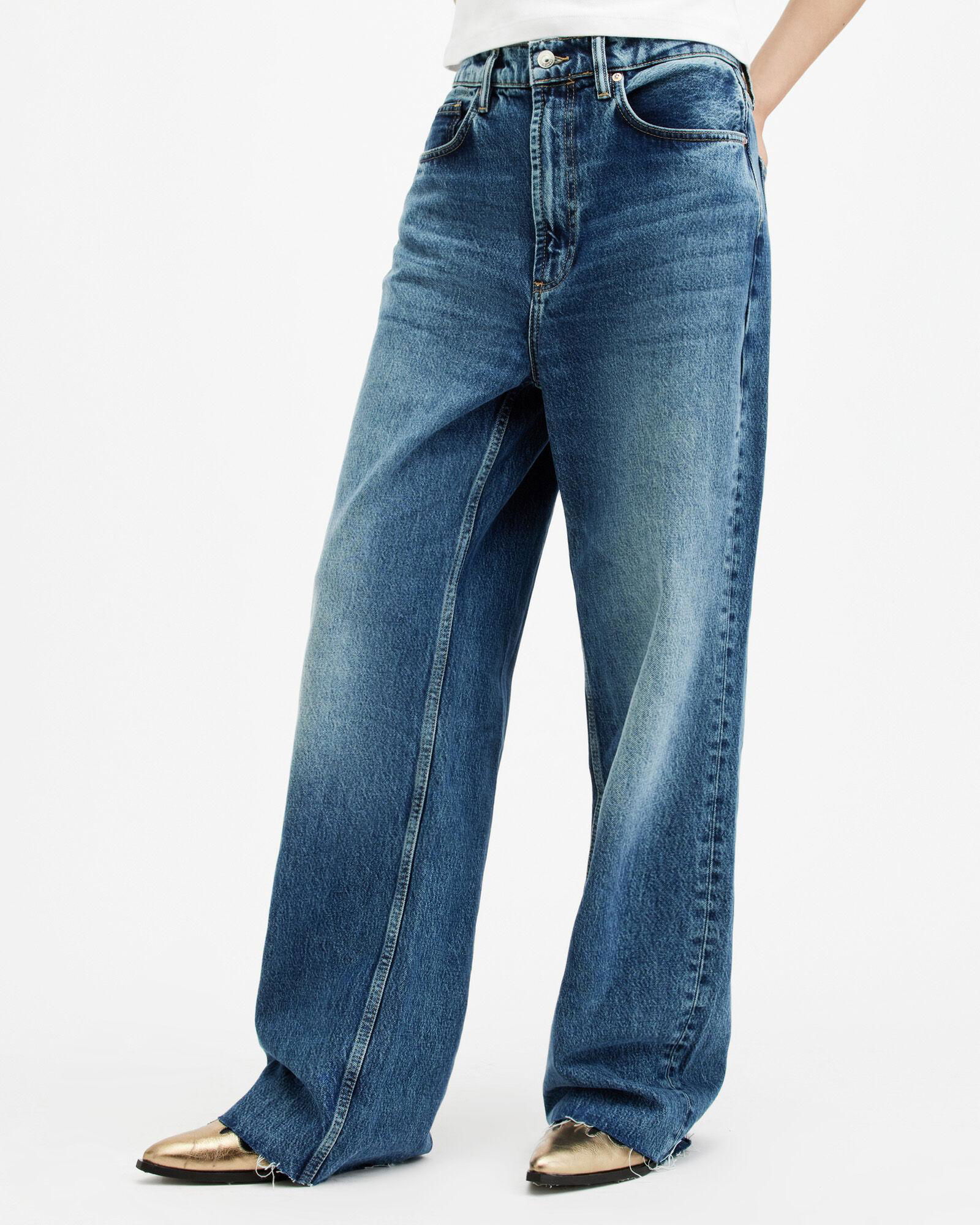 ALLSAINTS Blake Low Slung Wide Leg Jeans | endource
