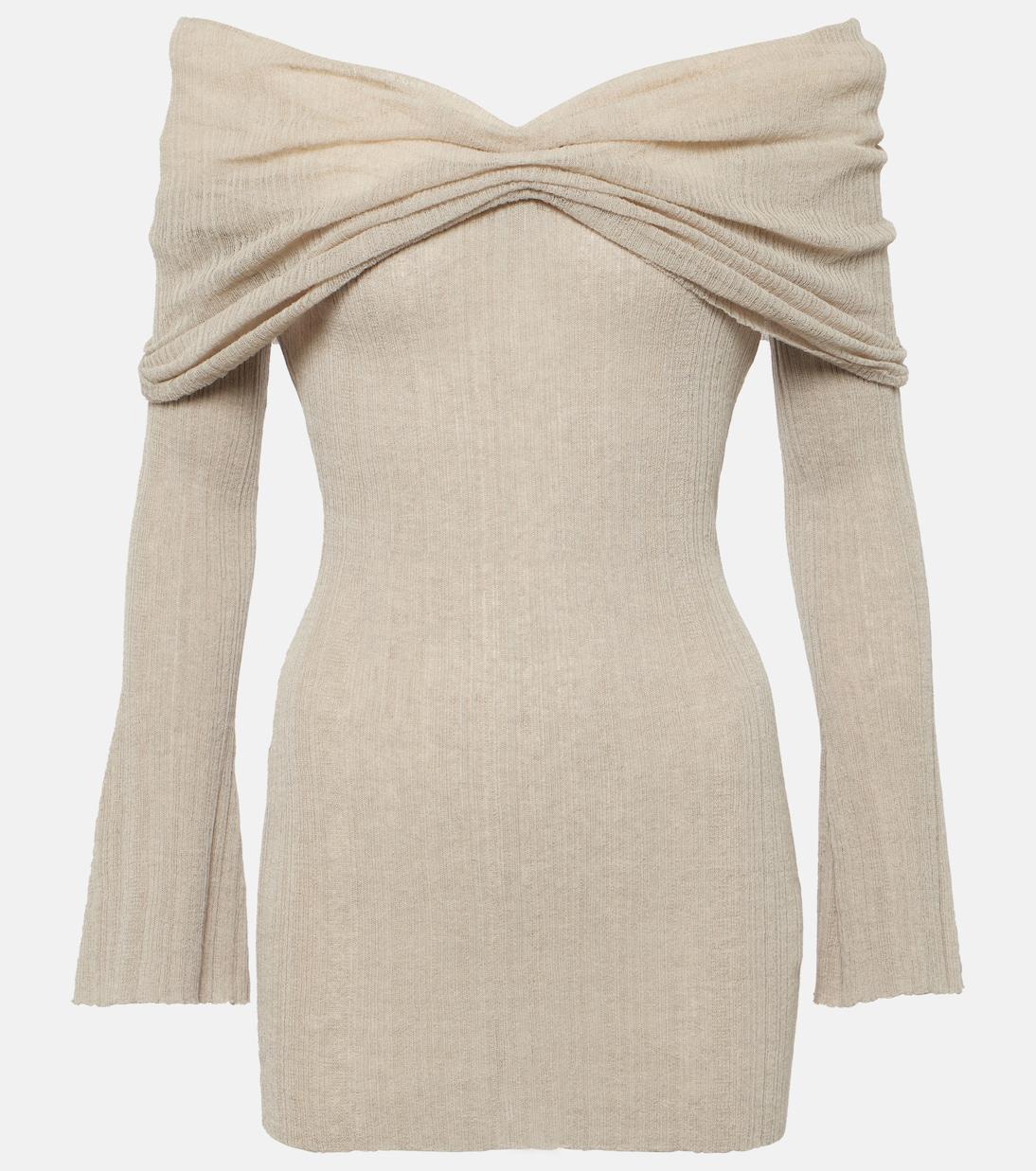 AYA MUSE Tahuya Linen Minidress | endource