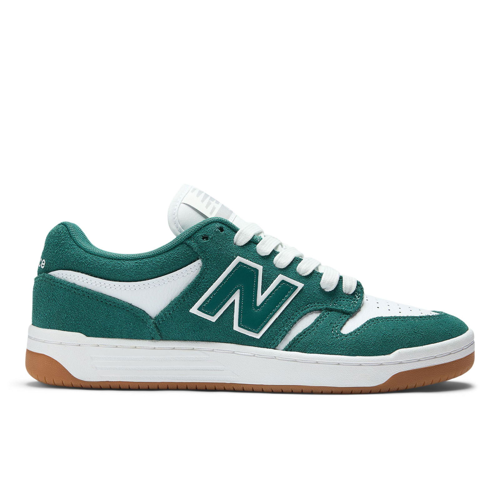NEW BALANCE NB Numeric 480 Trainers in Green/White | endource