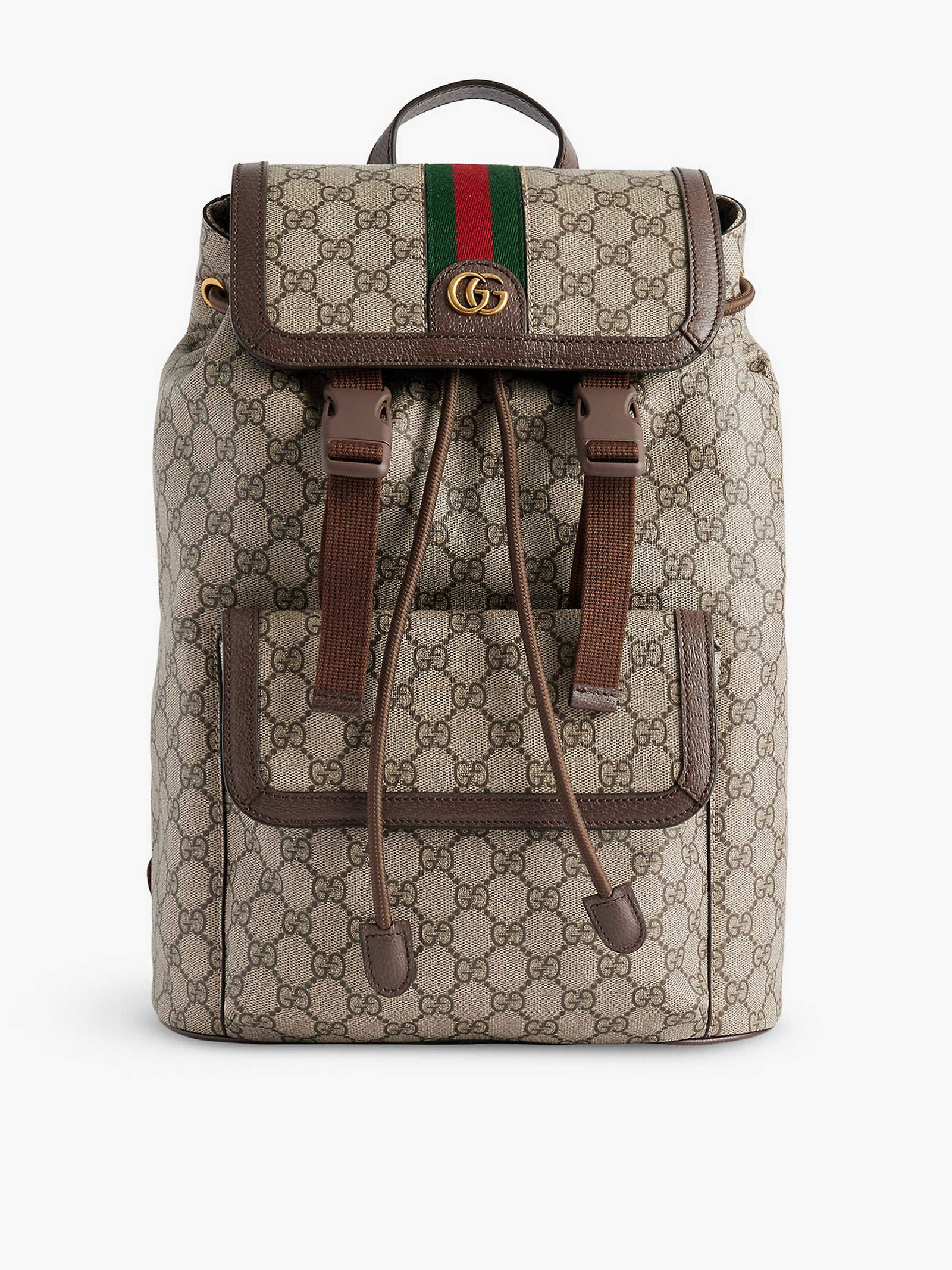 GUCCI Ophidia Canvas Backpack | endource