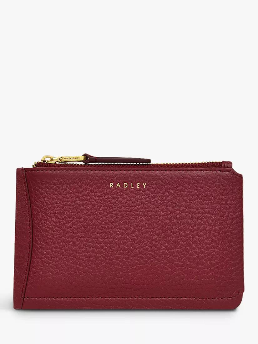 RADLEY The Chancery Leather Coin Purse in Cranberry | endource