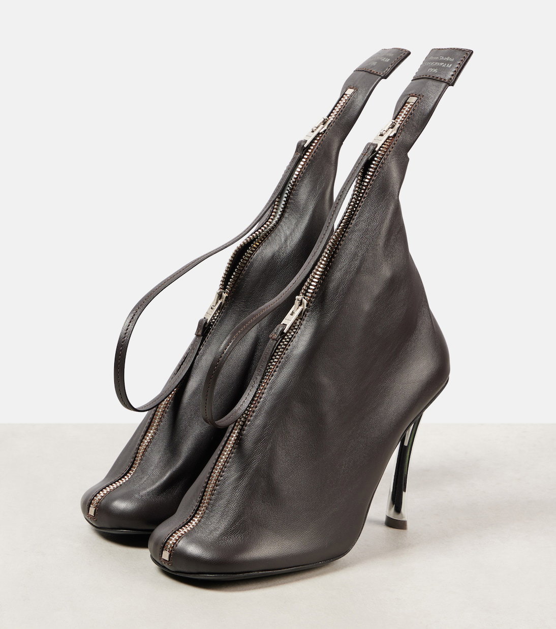 ACNE STUDIOS Brenta Leather Ankle Boots | endource