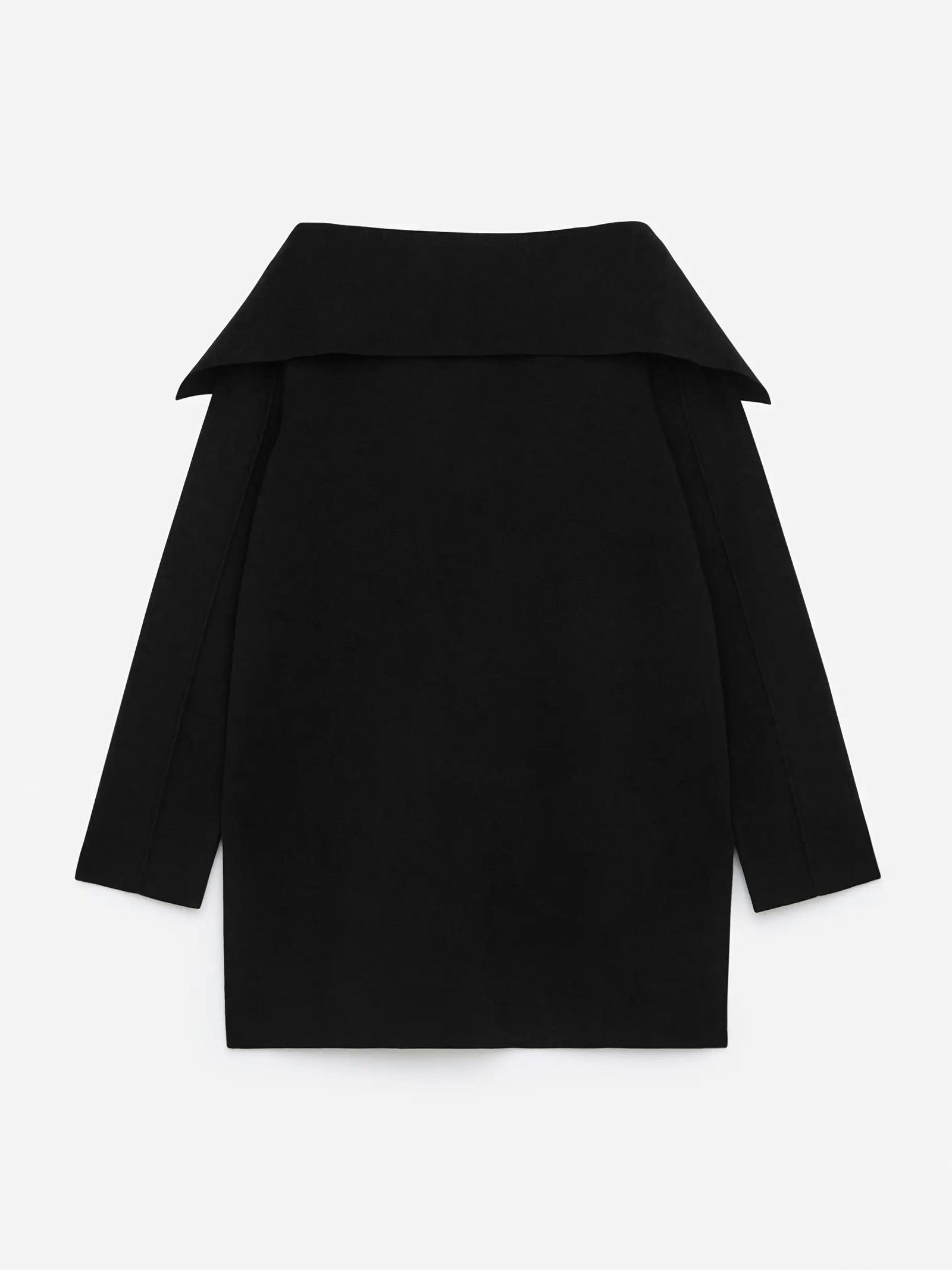 ARKET Fold-Over Collar Tunic | endource