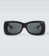 SAINT LAURENT Howl Square Sunglasses | endource