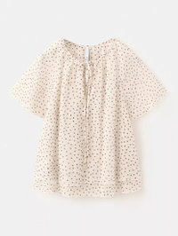 MANGO Polka Dot Blouse | endource