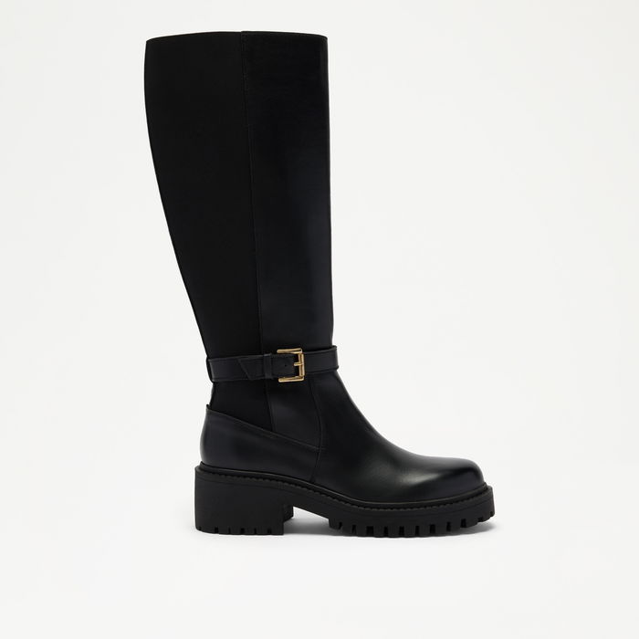 RUSSELL & BROMLEY Kickstart Tall Chelsea Cleated Knee High Boot | endource