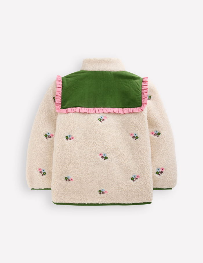 BODEN Pretty Borg Mix Jacket-Soft Ivory Embroidered | endource