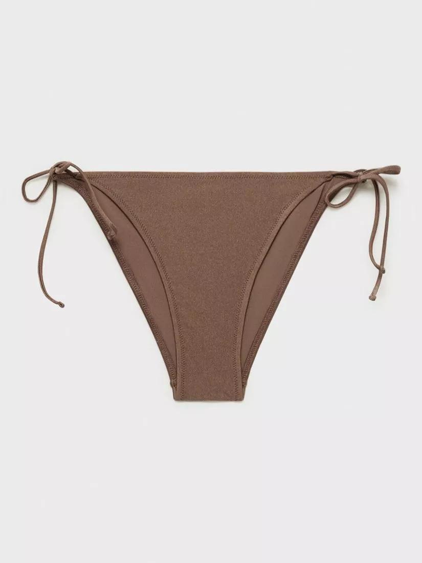 MANGO Paris Tie Side Bikini Bottoms | endource