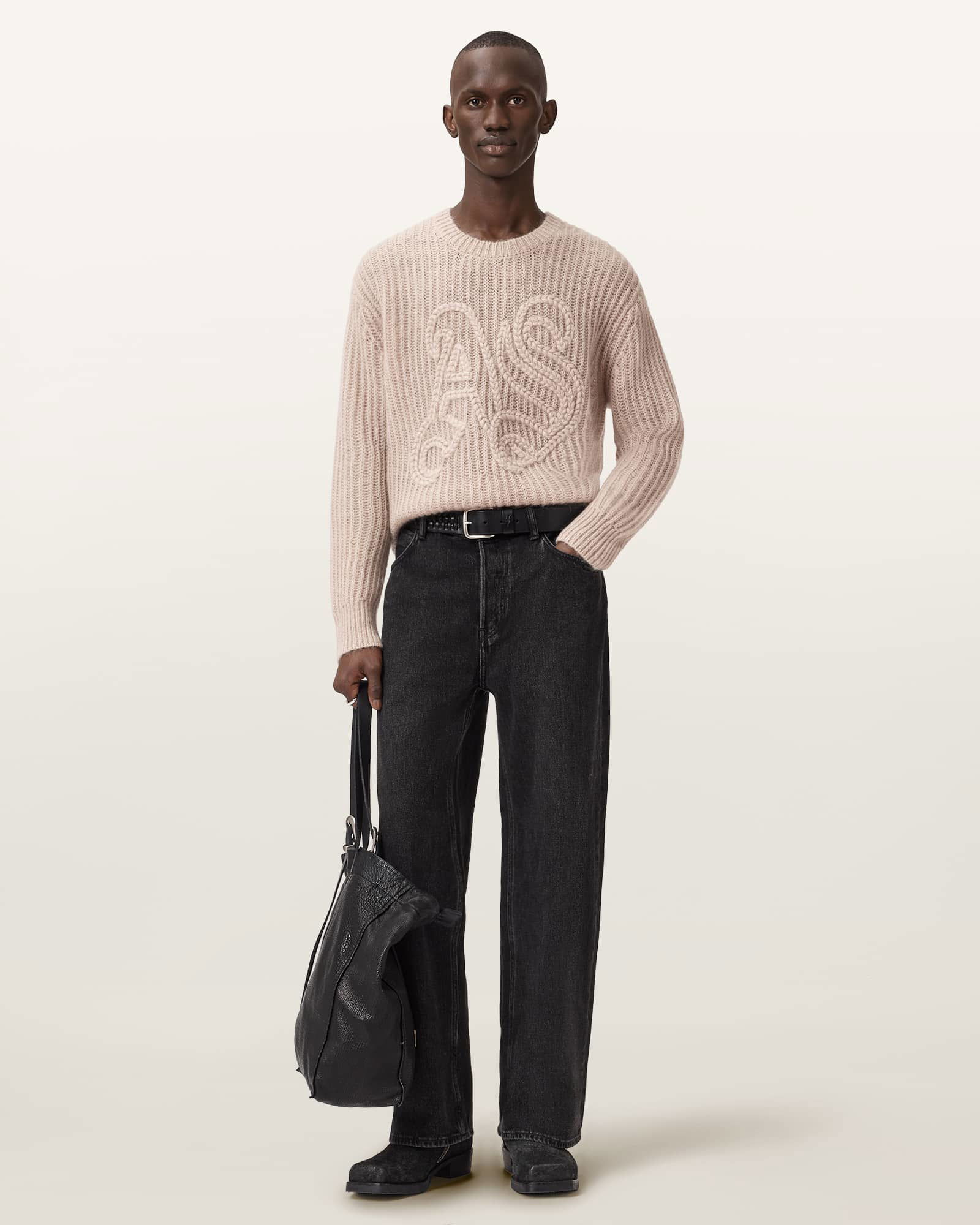 ALLSAINTS Chainy Embroidered Jumper | endource